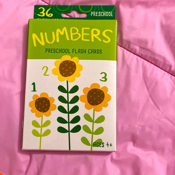 Target | Other | New Target Bullseye Numbers Flash Cards | Poshmark